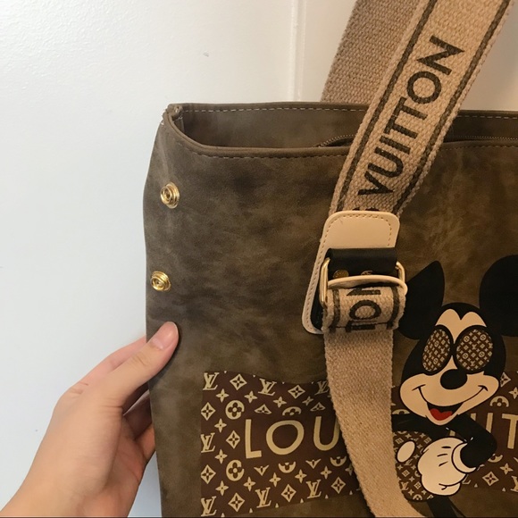 Louis Vuitton Mickey Mouse Sling Bag | semashow.com